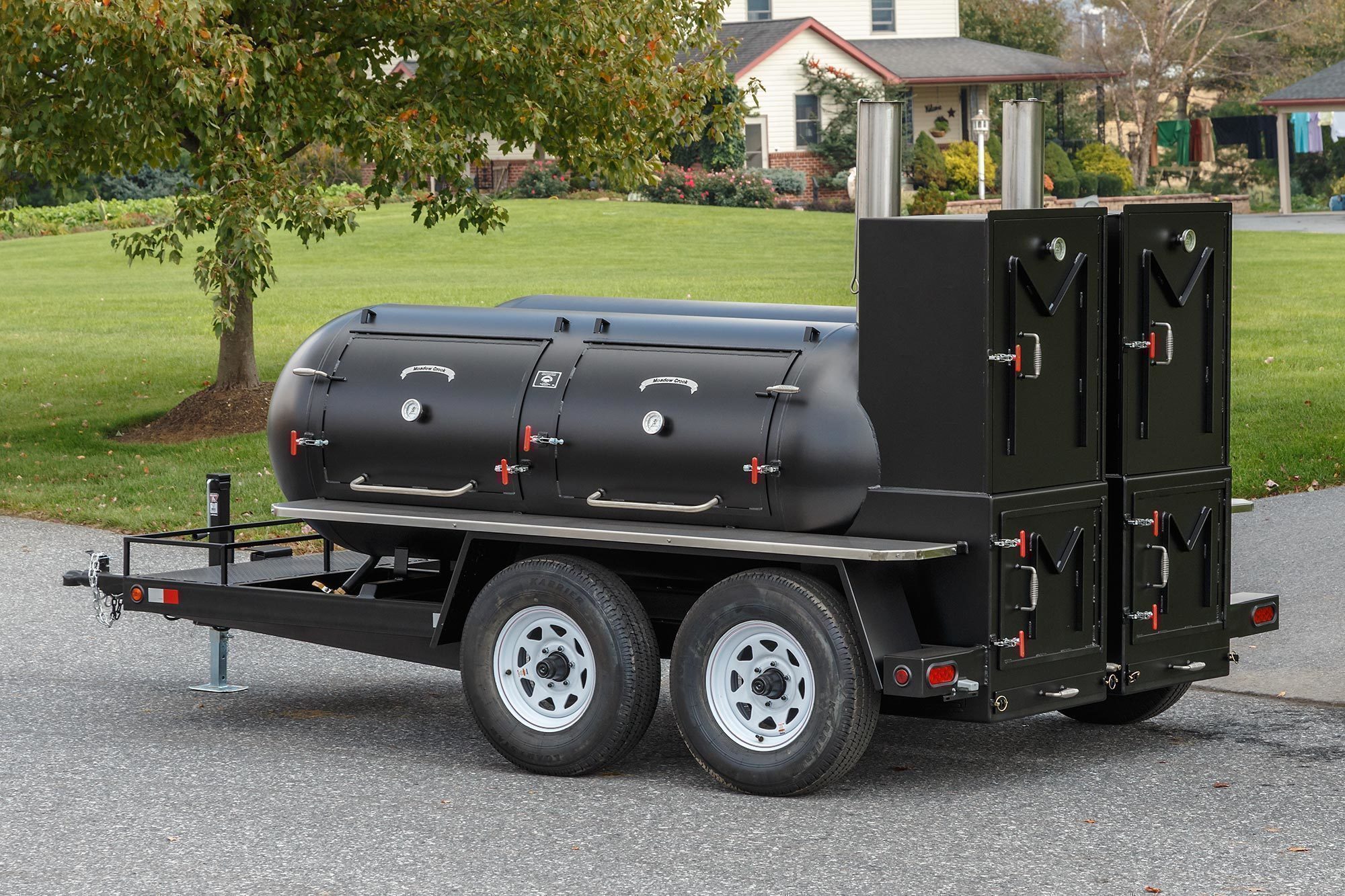 Meadow Creek TS500 Barbeque Smoker Trailer – Meadow Creek Welding, LLC